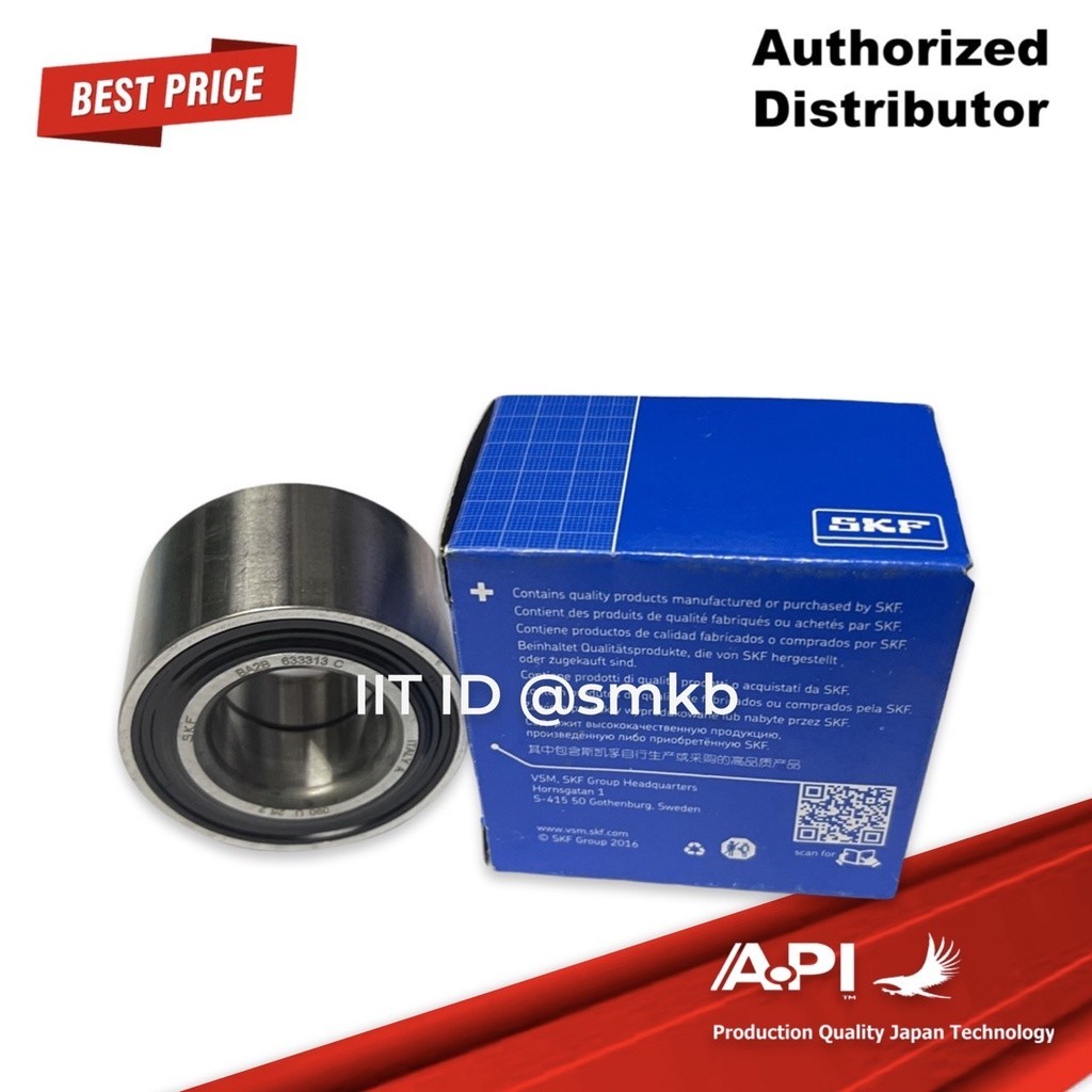 Bearing 633313 skf ขนาด 30x60x37 ลูกปืนพัดลม Fiat 131-147 LADA SEAT ...