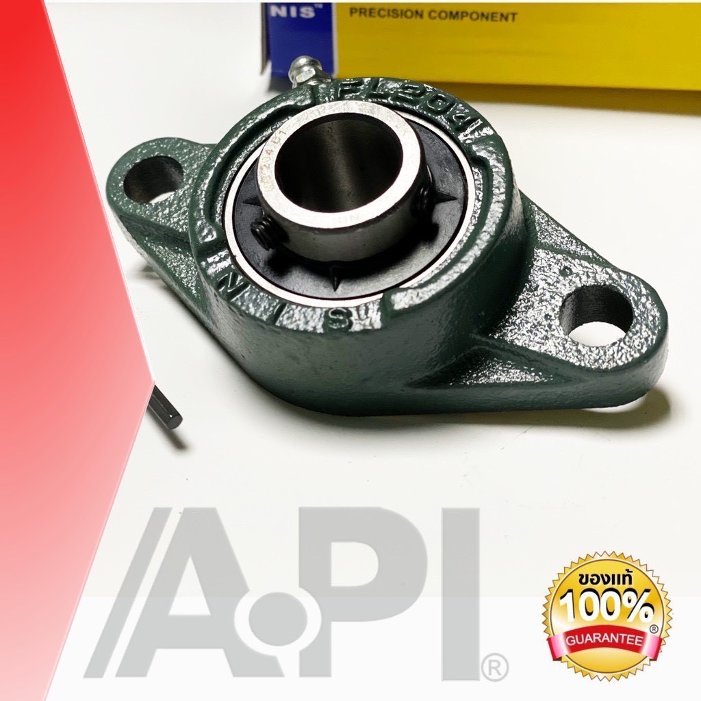 NIS UCFL205-16 ตลับลูกปืนตุ๊กตา BEARINGS UNITS UCFL 205-16 ( สำหรับเพลา 1 นิ้ว ) UC205-16 ...