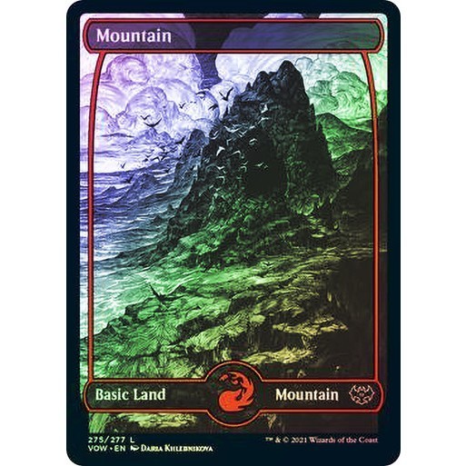 [MTG] Innistrad : Crimson Vow (268-277) Basic Land (Full Art) [LAND ...