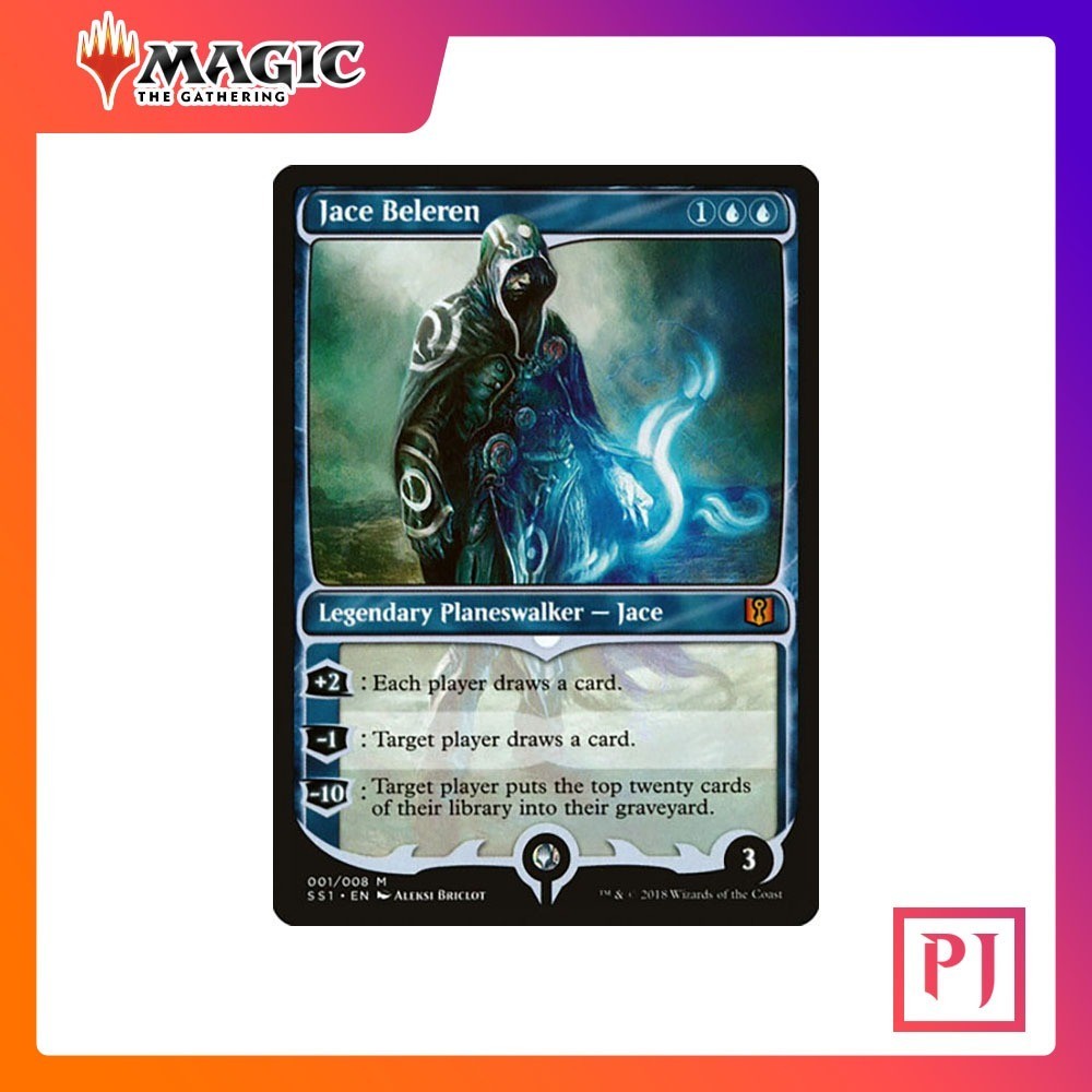 [MTG] Jace Beleren [SS1] [BLUE] [MYTHIC] [NORMAL] [ENG] (การ์ดเมจิค ...