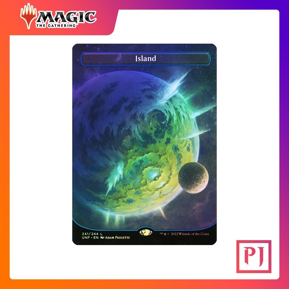 [MTG] Island (#241) (Borderless) [UNF] [LAND] [COMMON] [FOIL] [ENG ...