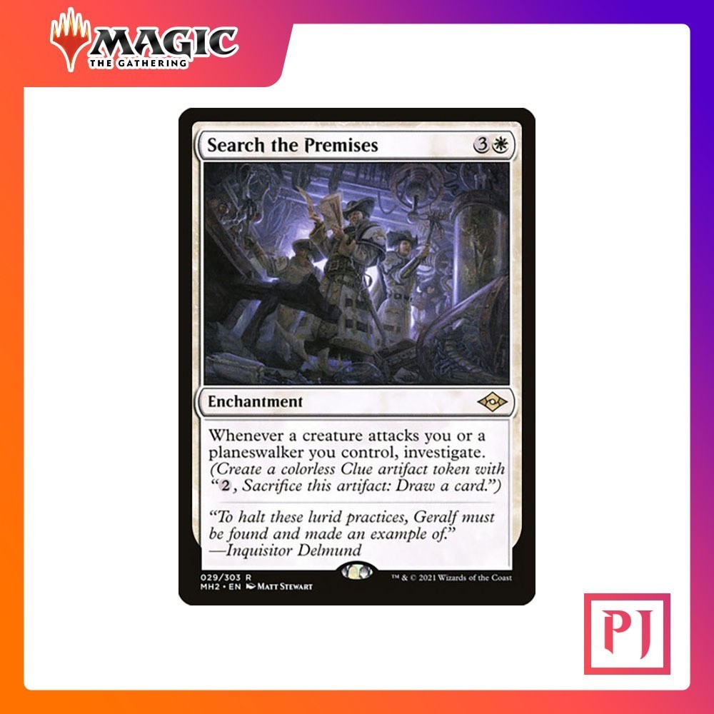 [MTG] Search the Premises [MH2] [WHITE] [RARE] [NORMAL] [ENG] (การ์ดเม ...