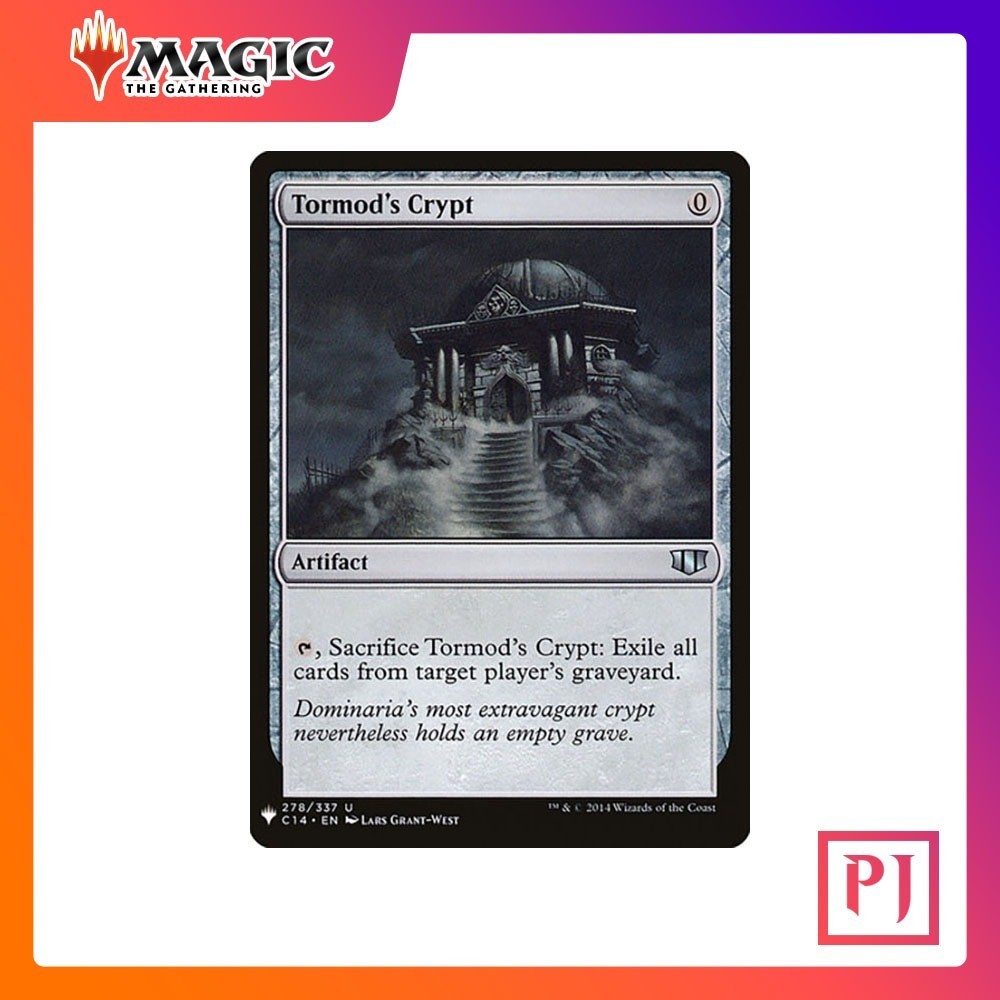 [MTG] Tormod's Crypt [MB1] [ARTIFACT] [UNCOM] [NORMAL] [ENG] (การ์ดเม ...