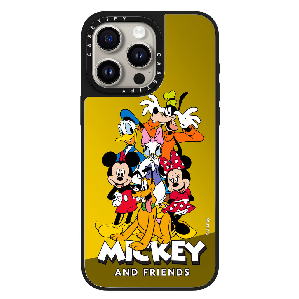 [พร้อมส่ง] CASETiFY | Mickey & Friends Entourage Case - Yellow Edition ...