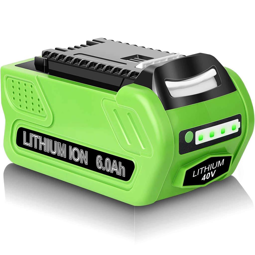 40V 6.0Ah 29472 Lithium Battery Replacement for GreenWorks 40V Battery ...