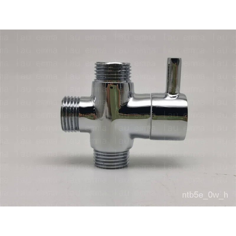 3-Way Water Diverter T-Shaped Putdiverters Connector ห้องน้ำ Bidet ...