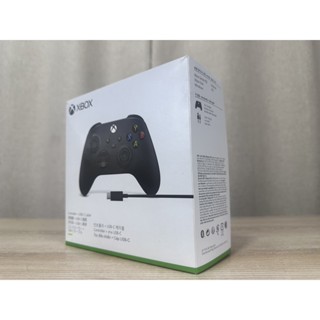 จอยคอนโทรลเลอร์ Microsoft Xbox Controller + USB-C Cable Black | Shopee ...