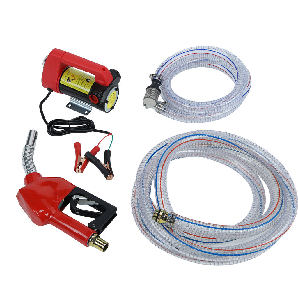 Portable Fuel Dispenser 12V 24V 175W Electric Oil Diesel Transfer Pump ...
