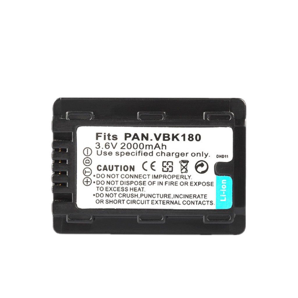 VW-VBK180แบตเตอรี่สำหรับ PanasonicHDC-TM55 TM40 SD80 HS80 SD60GK SDR ...