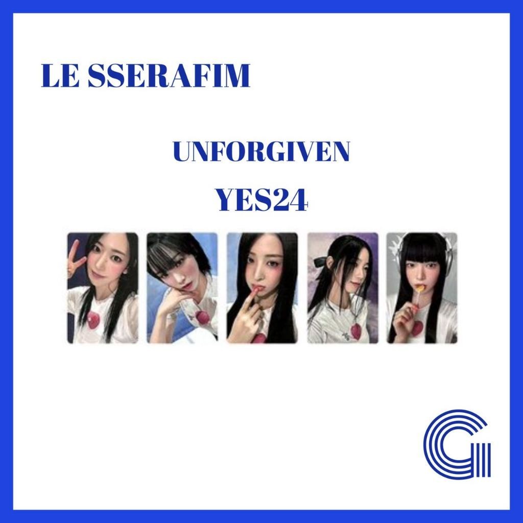 【YES24 Pob】อัลบั้ม LE SSERAFIM- 1st Studio [Unforgiven] | Shopee Thailand