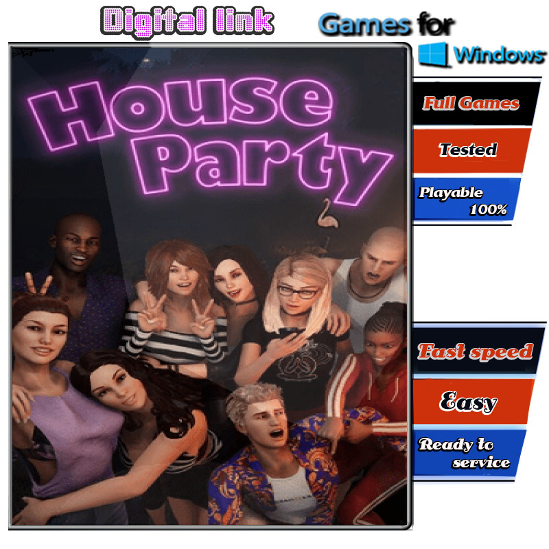 House Party เกม PC Game คอมพิวเตอร์ USB เสียบเล่นได้เลย | Shopee Thailand