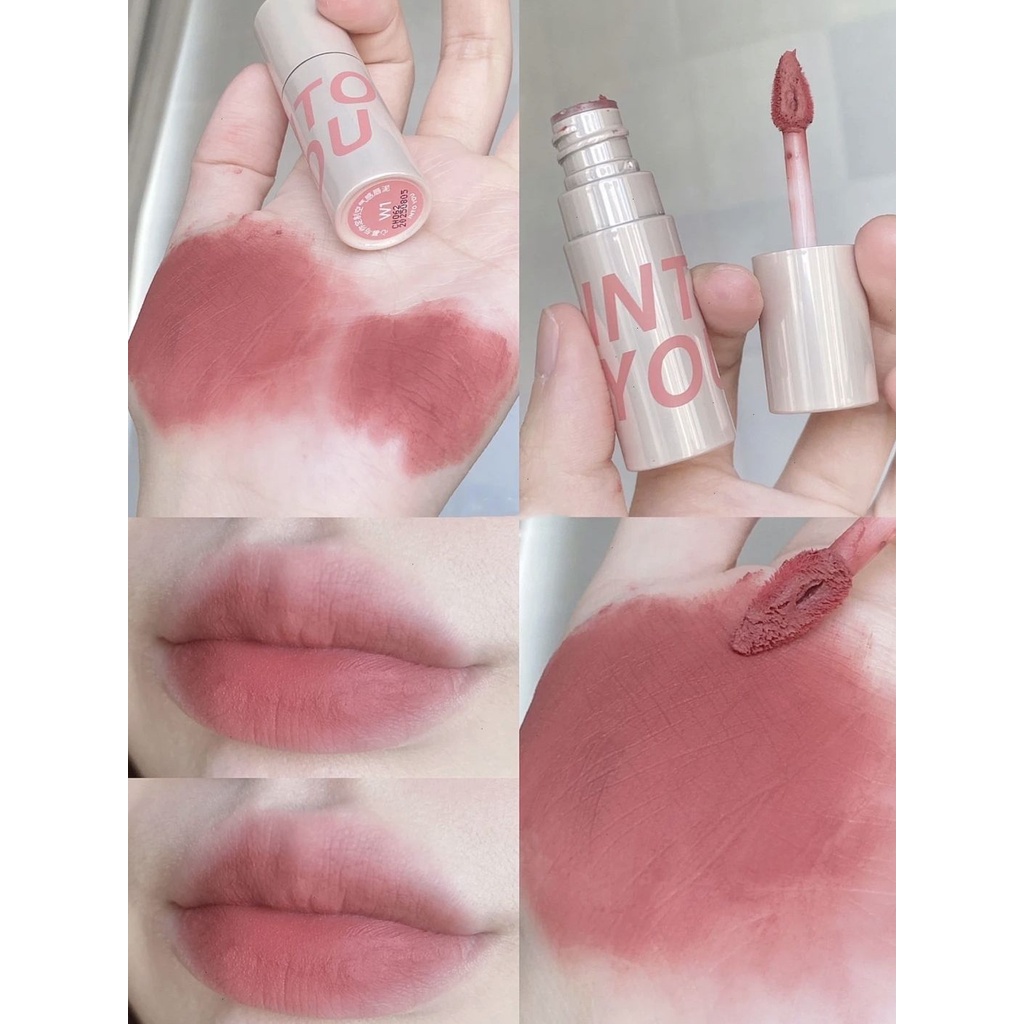 Into YOU Airy Lip Clay W6 ลิปสติก เนื้อแมตต์ W2 ราคาถูก สําหรับนักเรียน ...
