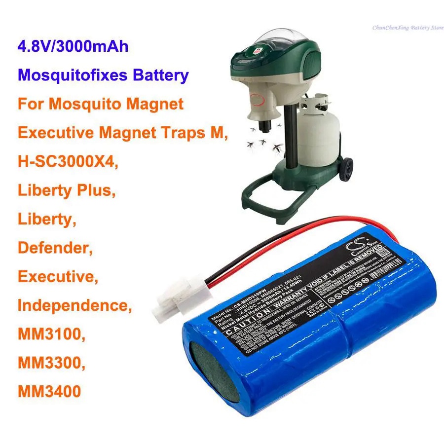 4IO3 OrangeYu 3000mAh Mosquitofixes battery for Mosquito Magnet ...