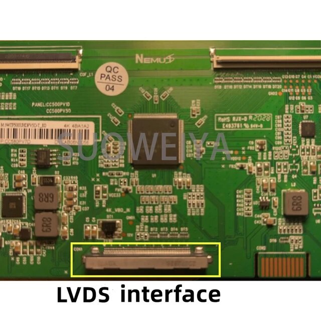 42N 100% Tested Original Upgraded Panda T-con Board CC580PV7D 4K 2K For ...