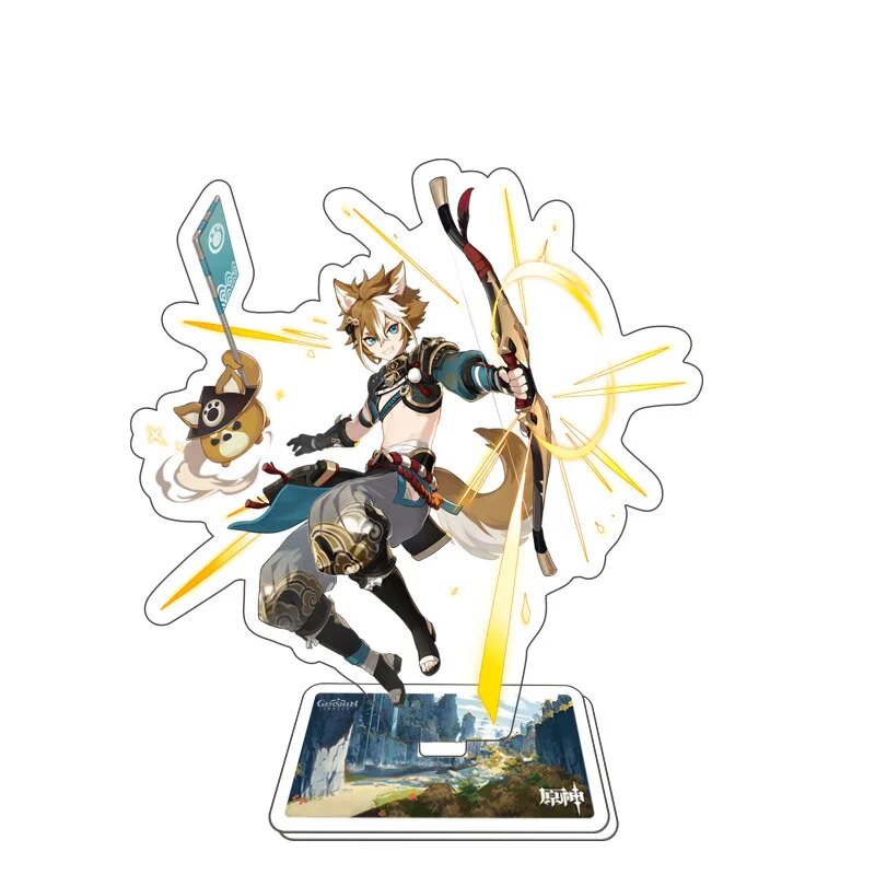 475 Animer Genshin Impact Gorou Xinyan Keqing Yun Jin Yanfei Sayu ...