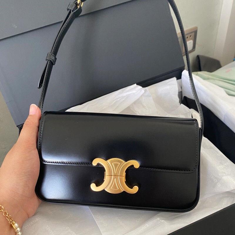 [ขายดี] Celine lisa กระเป๋าหนัง PU พิมพ์ลาย Arc de Triomphe แฟชั่นฤดู ...