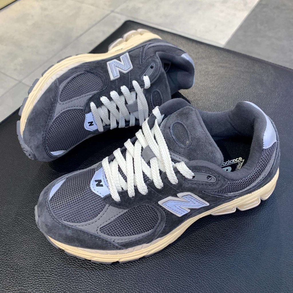 New Balance NB2002R คาร์บอนสีดำผู้ชายและผู้หญิง retro รองเท้าวิ่งลำลอง ...