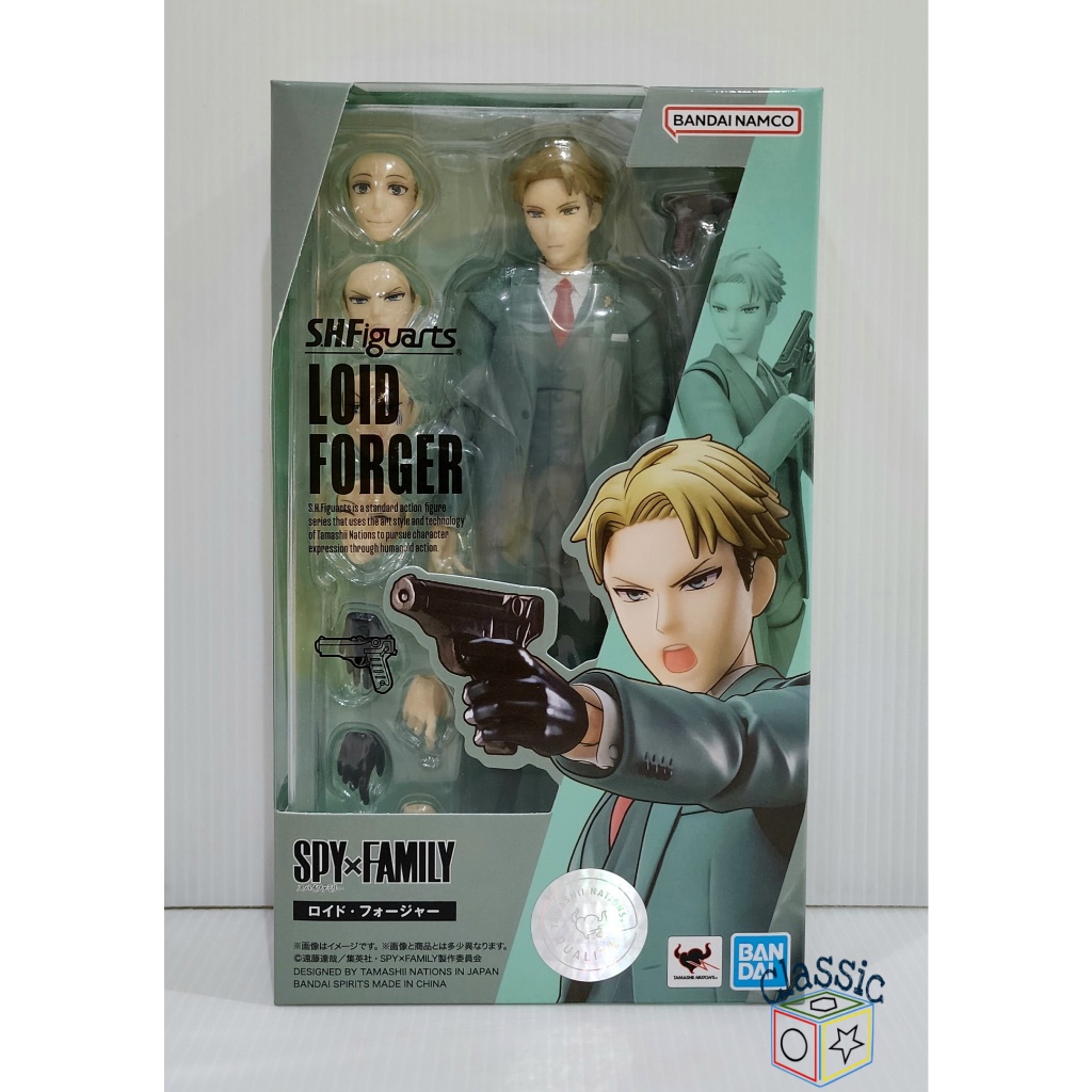 S.H.Figuarts Loid Forger SHF SPY X FAMILY ของแท้ มือ1 BANDAI | Shopee ...
