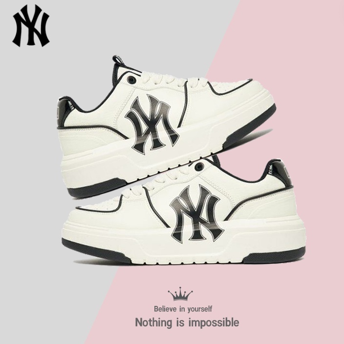 ของแท้100% MLB รองเท้าผ้าใบ Unisex รุ่น 3ASXCA12N 50WHS - สีขาว | Shopee Thailand