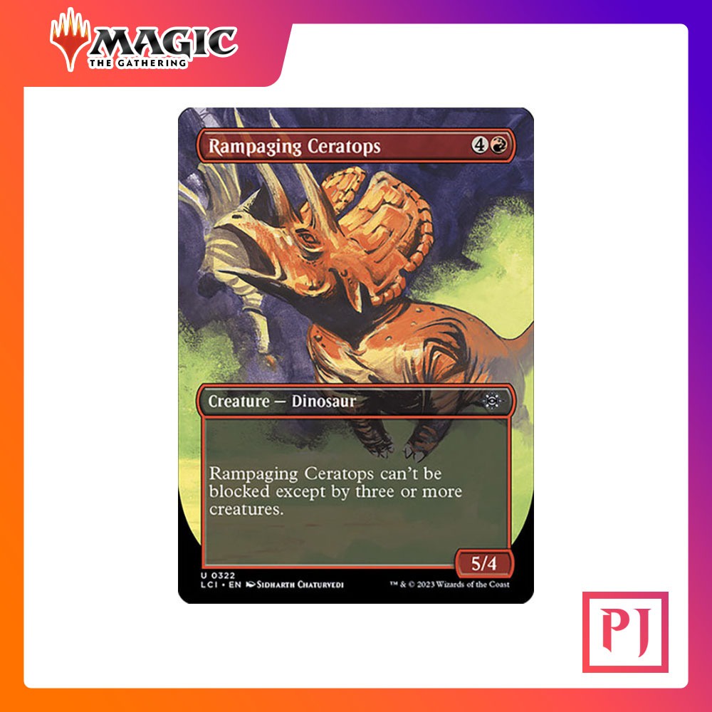 [MTG] Rampaging Ceratops (Borderless) [LC1] [RED] [UNCOM] [NORMAL] [ENG ...