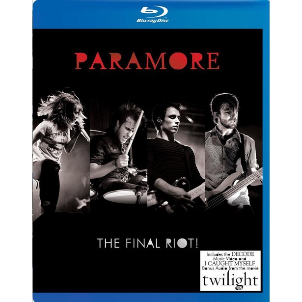 Paramore 2008 THE FINAL RIOT แผ่นบลูเรย์ 25 กรัม | Shopee Thailand
