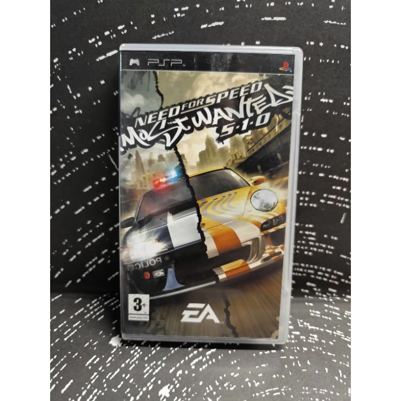 แผ่นเกมส์แท้ psp Need for speed most wanted โซน pal | Shopee Thailand