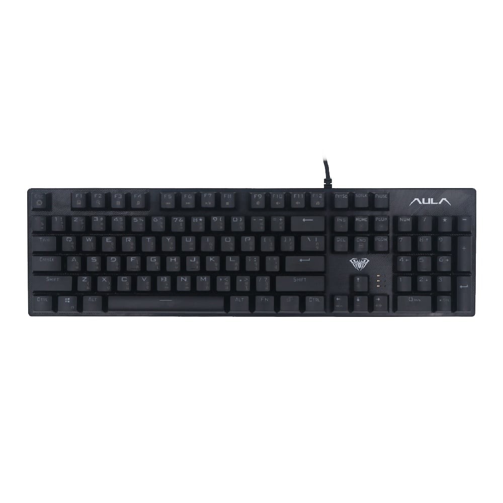 KEYBOARD AULA S2022 MECHANICAL GAMING KEYBOARD (BLACK) | Shopee Thailand