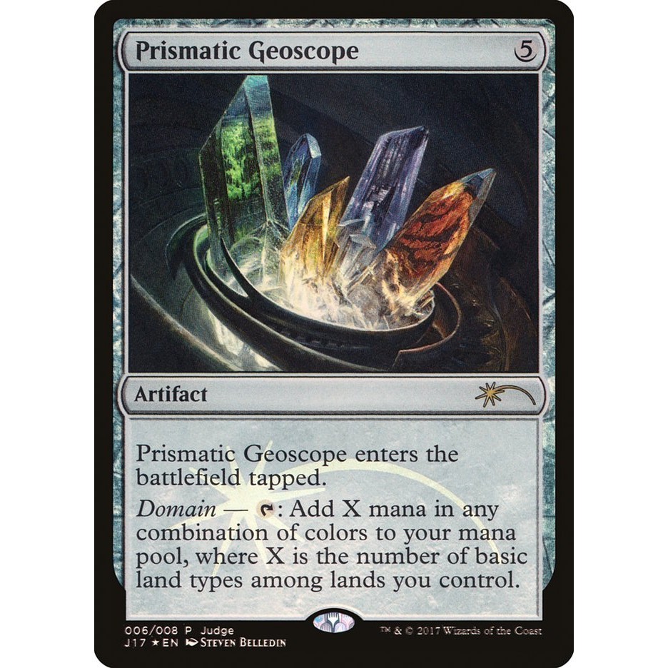 [Promotional judge Foil] - [Prismatic Geoscope] - (S) | Shopee Thailand