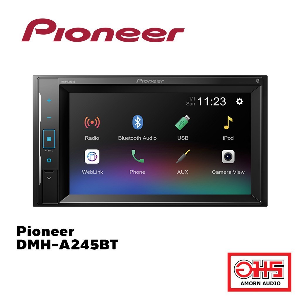 PIONEER DMH-A245BT SERIES A , AV Multimedia Receiver แบบ 2 DIN / | Shopee Thailand
