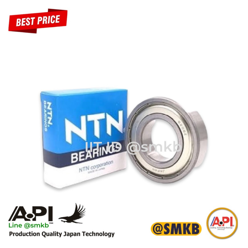 NTN ของแท้ ญี่ปุ่น ลูกปืนเม็ดกลม ปิดเหล็กสองด้าน 6203 ZZ 6203-ZZ 17X40X12 | Shopee Thailand