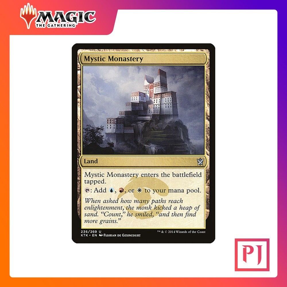 [MTG] Mystic Monastery [KTK] [LAND] [UNCOM] [NORMAL] [ENG] (การ์ดเมจิค ...