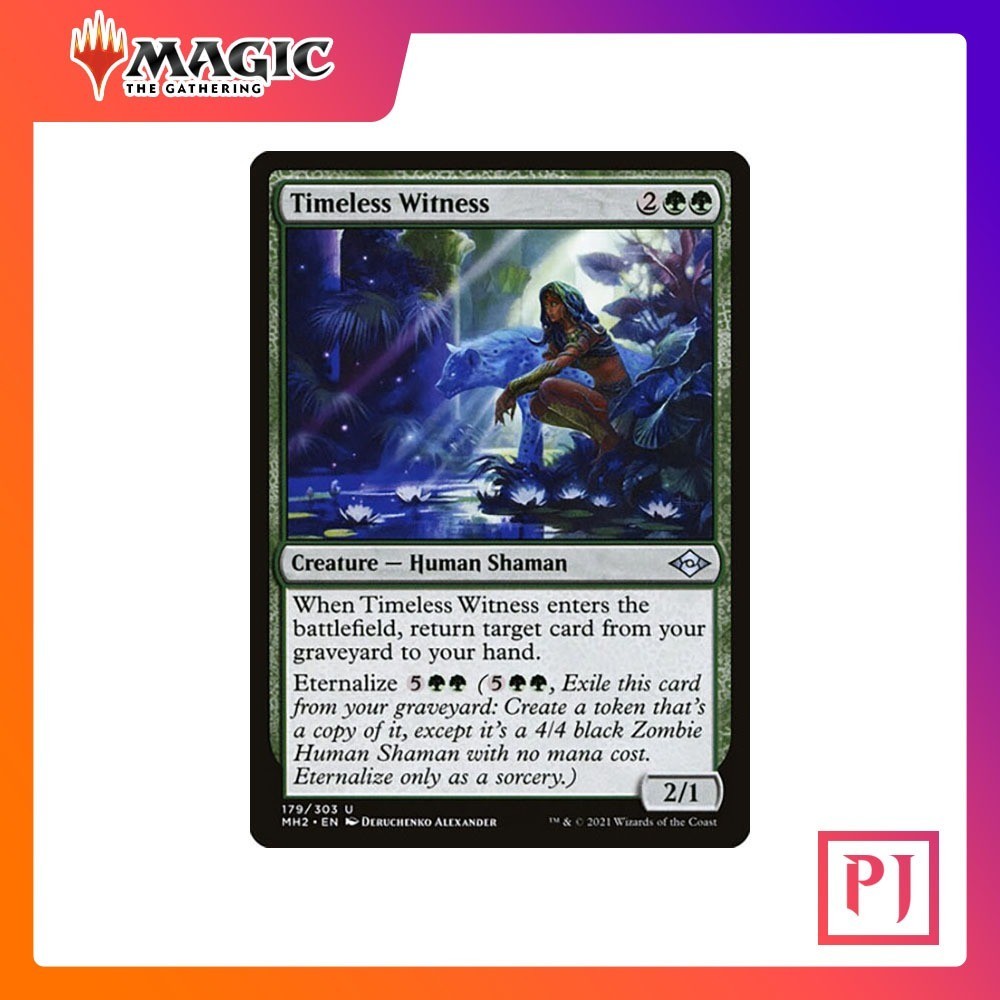 [MTG] Timeless Witness [MH2] [GREEN] [UNCOM] [NORMAL] [ENG] (การ์ดเมจิค ...