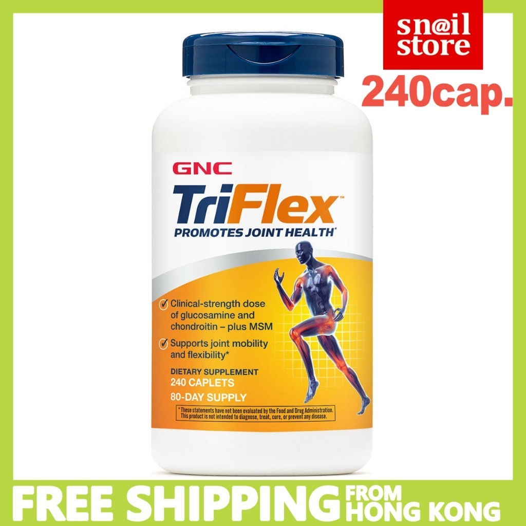 GNC TriFlex Joint Support 240 tablets (EXP 2027) 3 Live Joint Formula ...