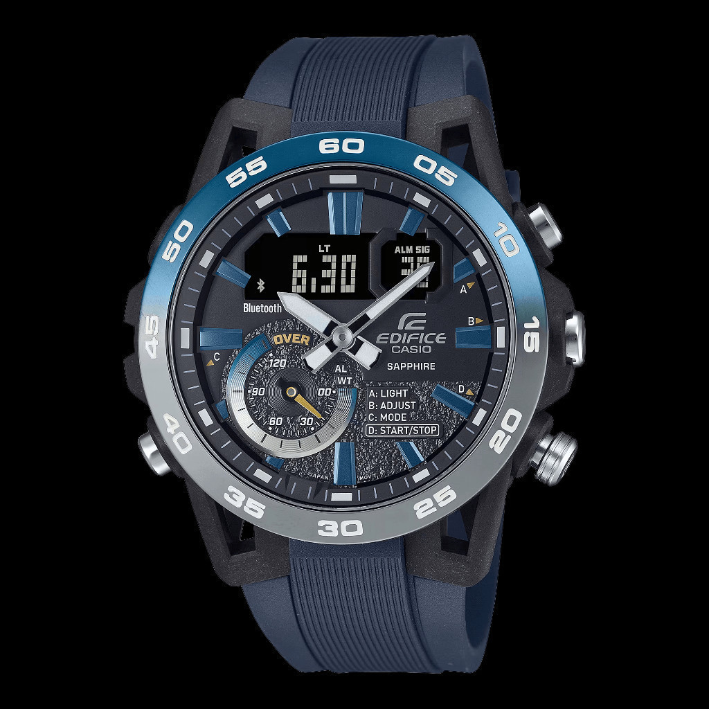 นาฬิกา jdm★นาฬิกา Casio Casio QUARTZ Movement สำหรับผู้ชาย ECB-40YNP-1A ...