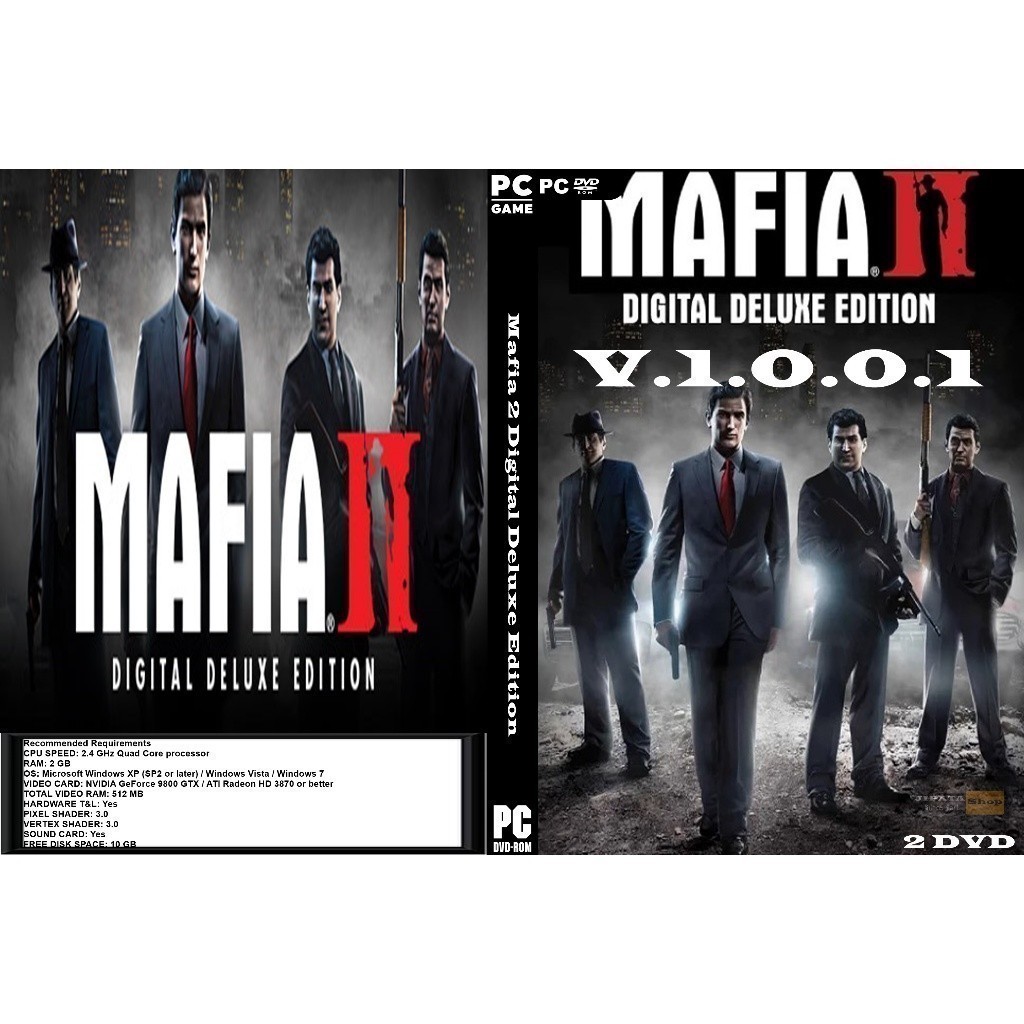 แผ่น Game PC Mafia 2 Digital Deluxe Edition (2DVD) | Shopee Thailand