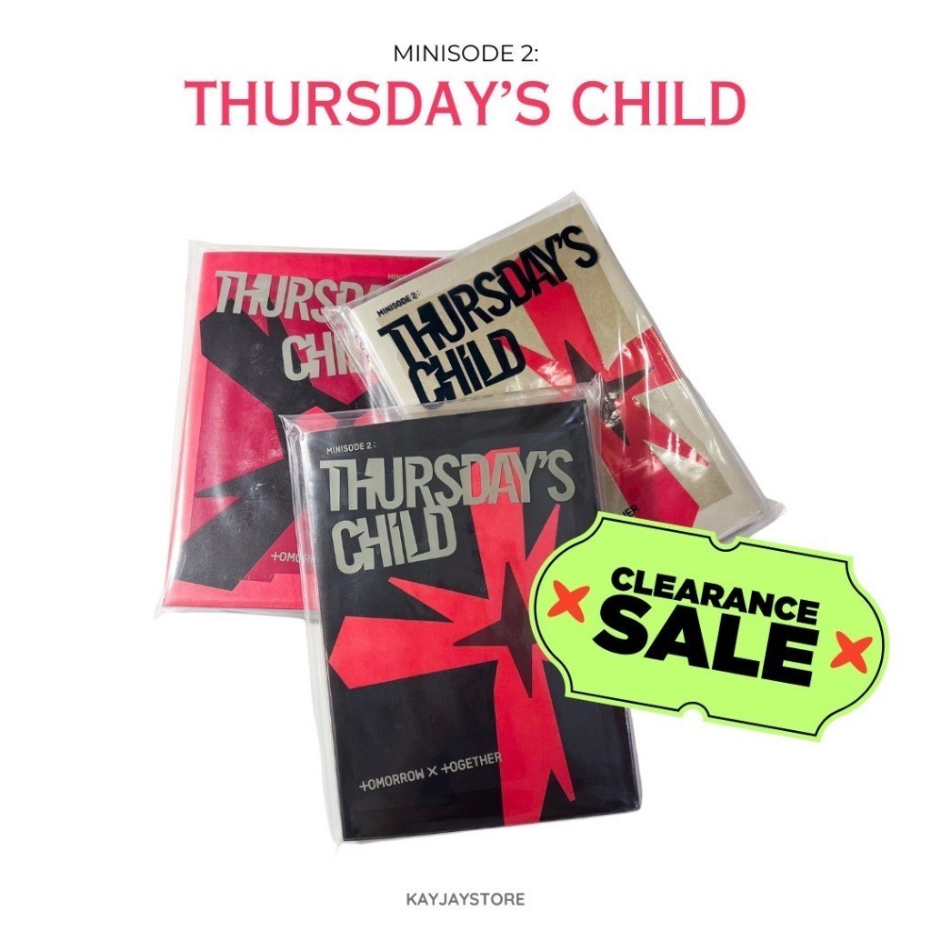 พร้อมส่ง [Special Set] อัลบั้ม TXT Minisode 2: Thursday's Child ...