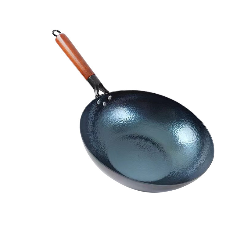 Factory Direct Cast Iron wok Sales preseason Pan Commercial Without ...