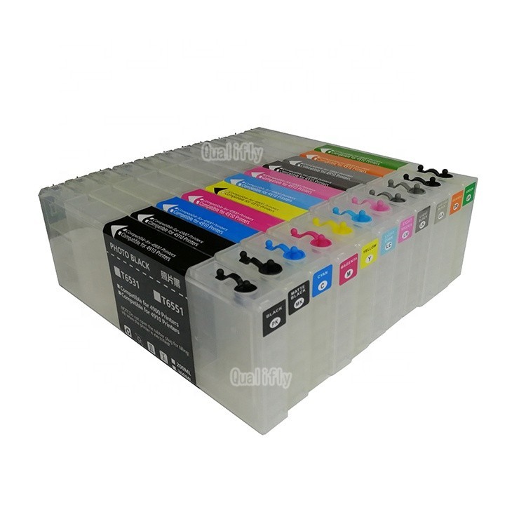 T653 ink tank continuous ink system empty refillable ink cartridge for ...