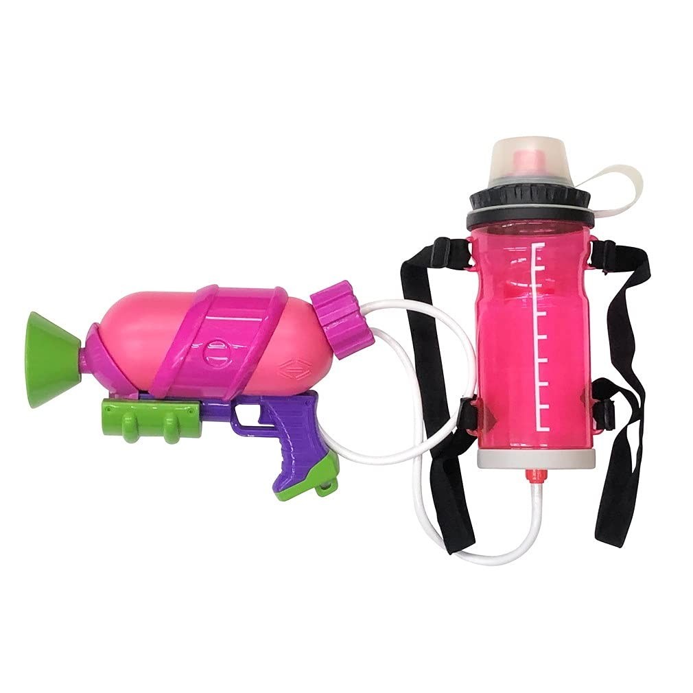 Splatoon Splatoon Shooter พร้อมถัง สีชมพูนีออน ความจุถัง 1500cc ปืนฉีด ...