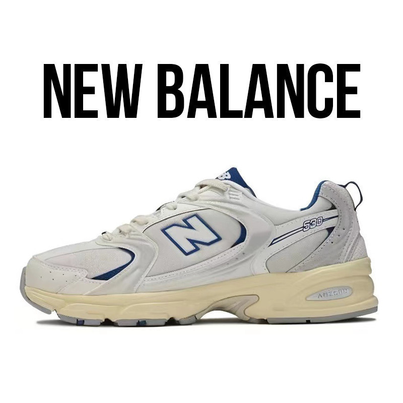New Balance 530 White Blue Mr 530 AM Japan Edition Premium | Shopee ...