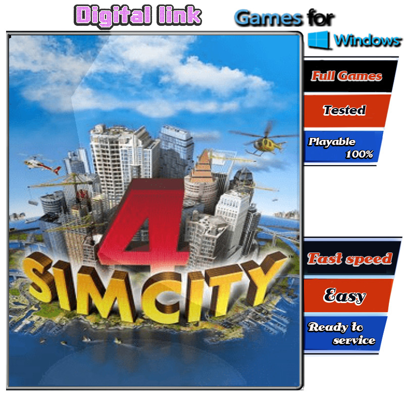 SimCity 4 Deluxe Edition เกม PC Game คอมพิวเตอร์ USB เสียบเล่นได้เลย ...