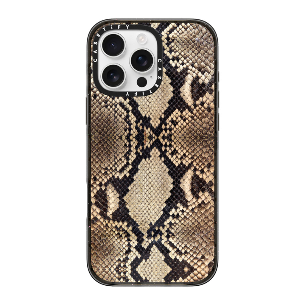 CASETiFY | Brown Snake #เคสกันกระแทก สำหรับ iPhone 16 Series ลายพิมพ์ ...