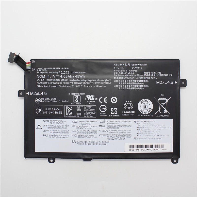 For Lenovo ThinkPad E470 E470C E475 Series SB10K97568 SB10K97569 ...