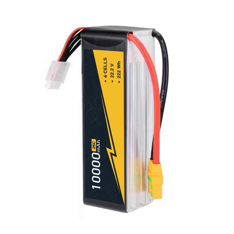 LY 22.2v 2s 4s 6s 8000mah 10000mah 25C lipo battery Rechargeable pack ...
