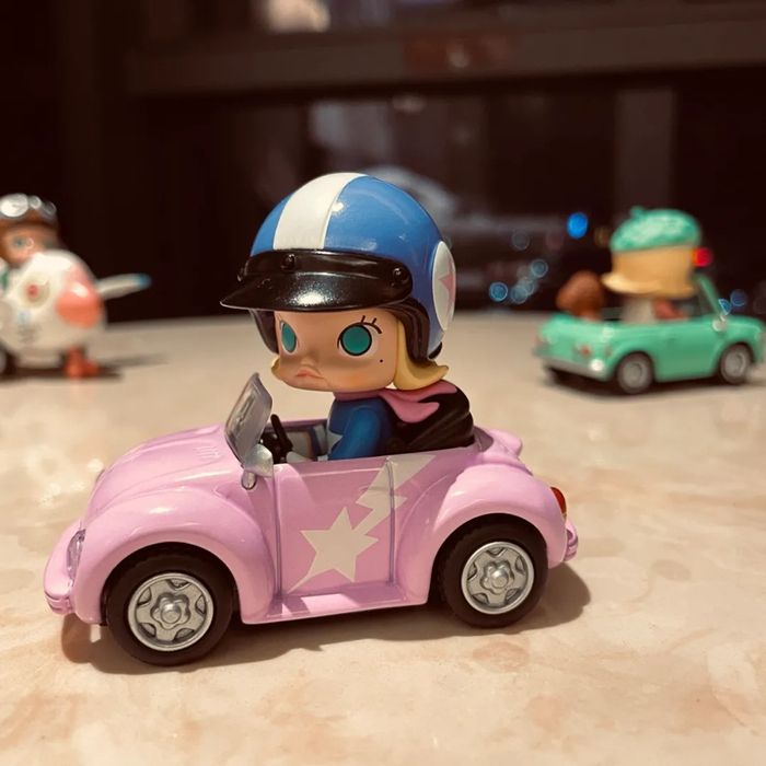 แท้ POPMART MOLLY Magic Card Series กล่องตาบอดรูปของเล่นของขวัญ ...