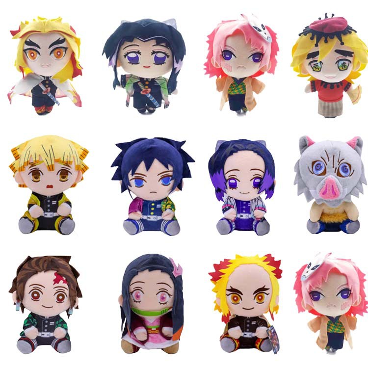 ขายส่ง ตุ๊กตา Demon Slayer Kitchen Gate Tanjiro Tomioka Zenitsu Nezuko ...