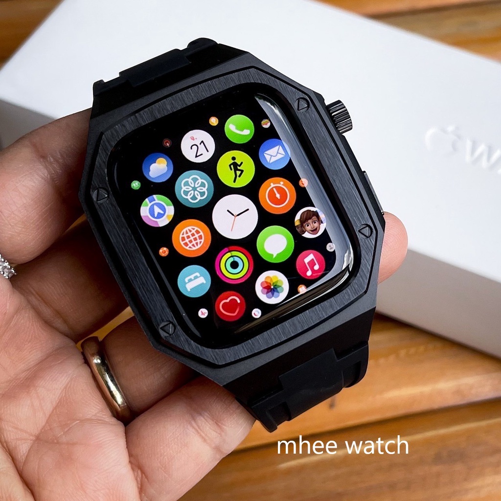 CASE Apple Watch 44MM ใส่ได้ทุก Series AP Model วัสดุเทพมากๆ สแตนเลสแท้ ...