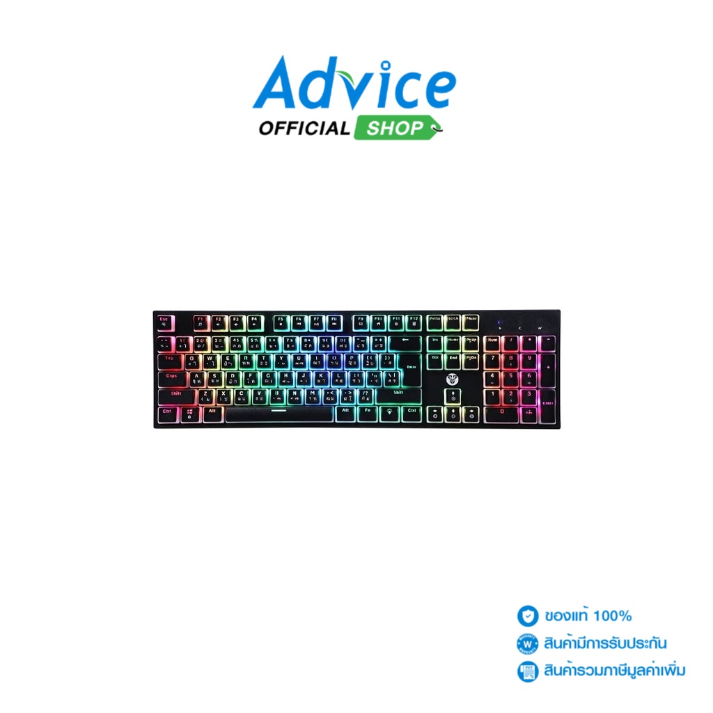KEYBOARD FANTECH MK887 BLACK - RED-SWITCH HOTSWAP - A0155511 | Shopee ...