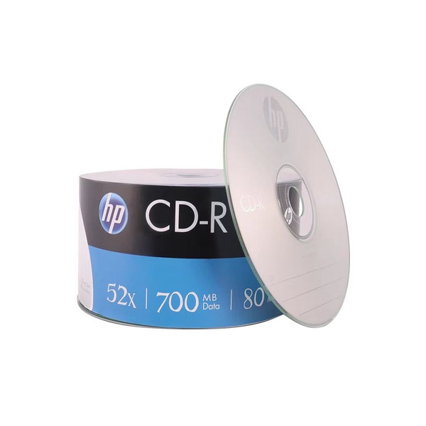 HP/HP CD-R 700M ซีดีไรท์แผ่นเปล่า 52X 50 แผ่น | Shopee Thailand
