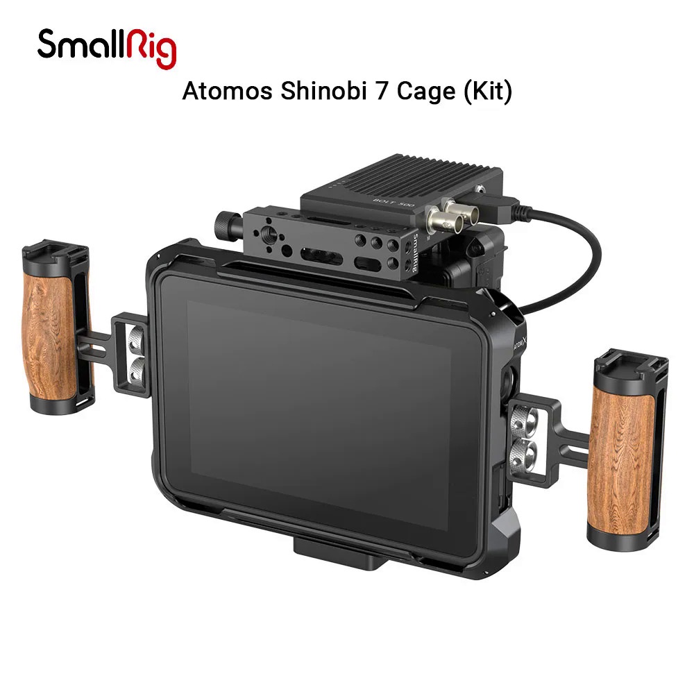 SmallRig Atomos Shinobi 7 Monitor Cage Camera Cage Aluminium Alloy DSLR ...